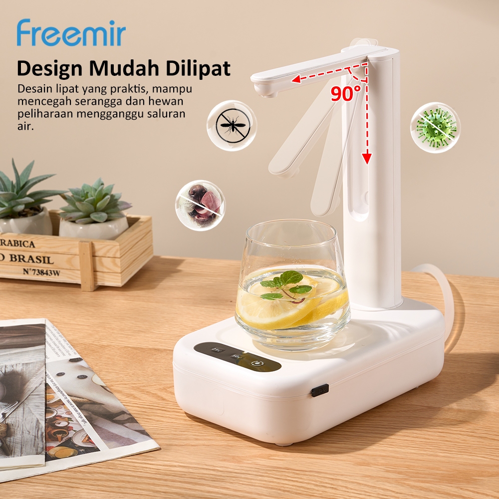 Jual [Advanced OFFICIAL ]freemir Pompa Galon Otomatis Elektrik ...
