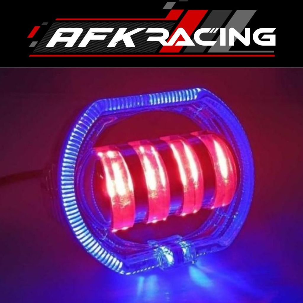 Jual Lampu projie projector mini led depan utama motor universal model ...
