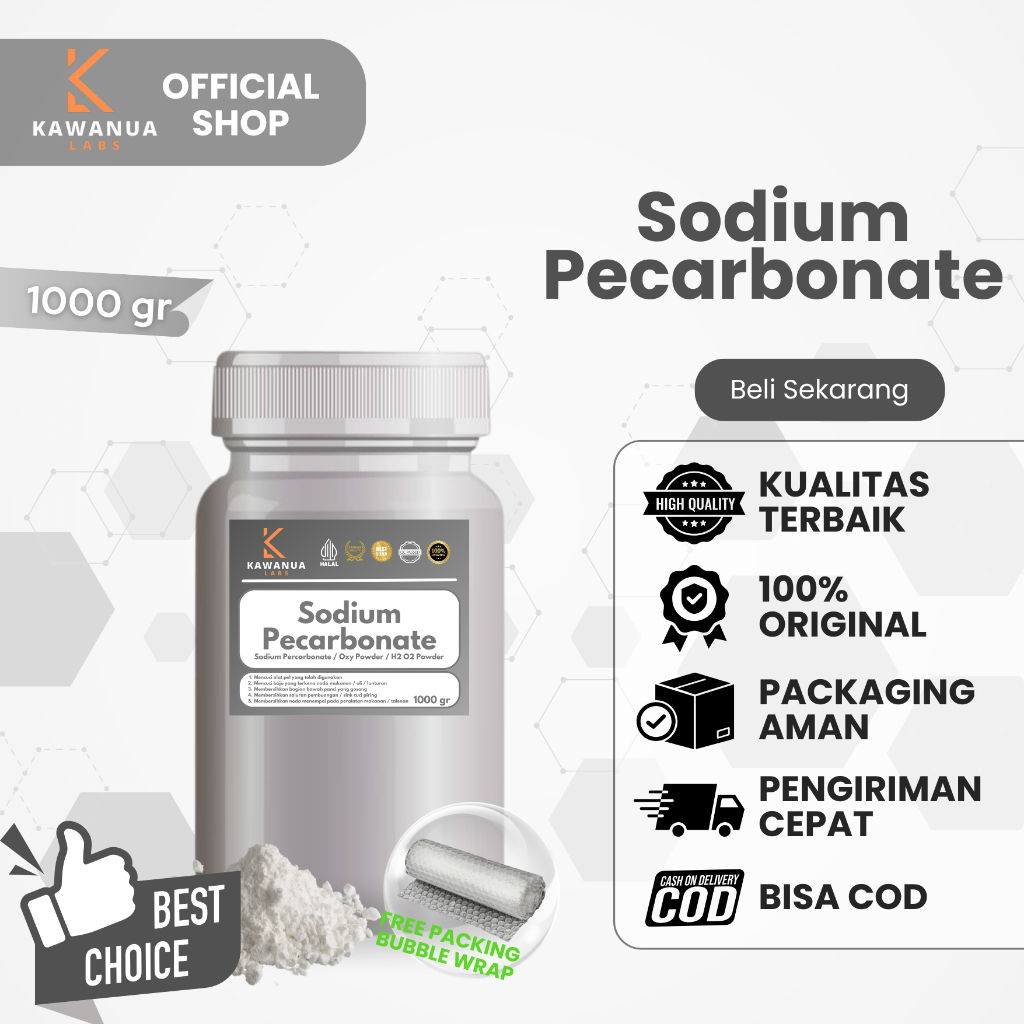 Jual SPC Sodium Percarbonate 99% - Oxy Powder - Natrium Perkarbonat ...