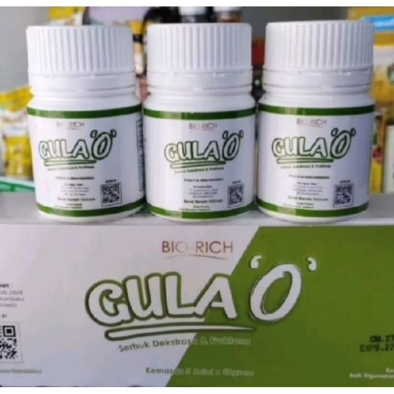 Jual Gula O Bio Rich Organik Non Kalori Original 50gr | Shopee Indonesia