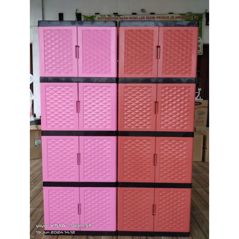 Jual Lemari 4 susun merek Diamond Tabitha Premium Kualitas No.1 Murah ...