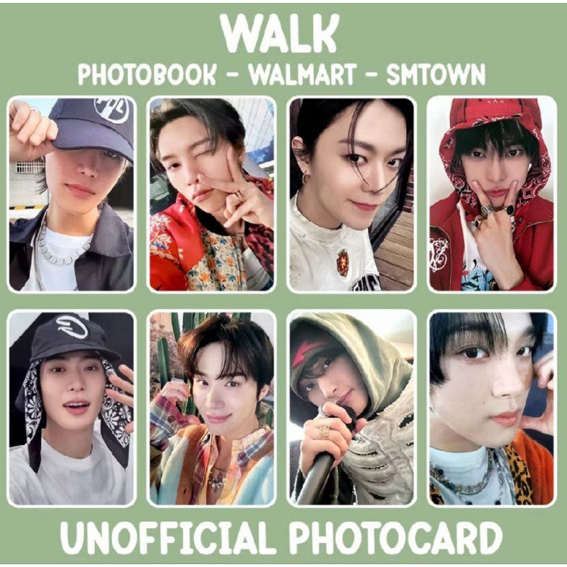 Jual Walk Photobook - Walmart SMTown Unofficial Photocard | Shopee Indonesia