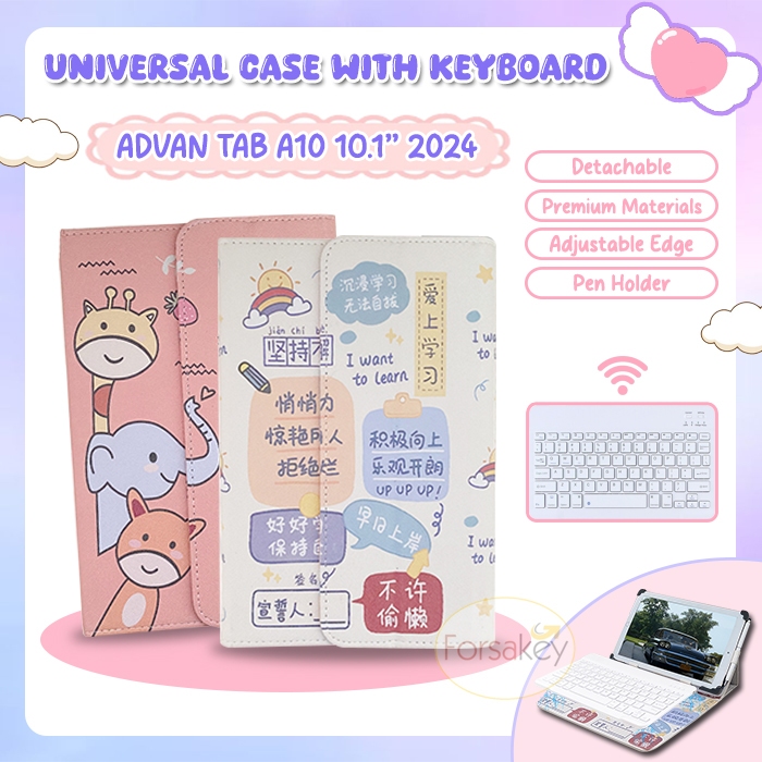 Jual Advan Tab A10 A 10 10.1 Inch Tablet Wifi Series 2024 Cute Case ...