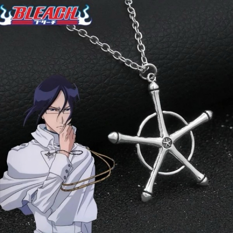 Jual Necklace Cosplay Anime Bleach TYBW Ishida Uryu Ginreigojiaku ...