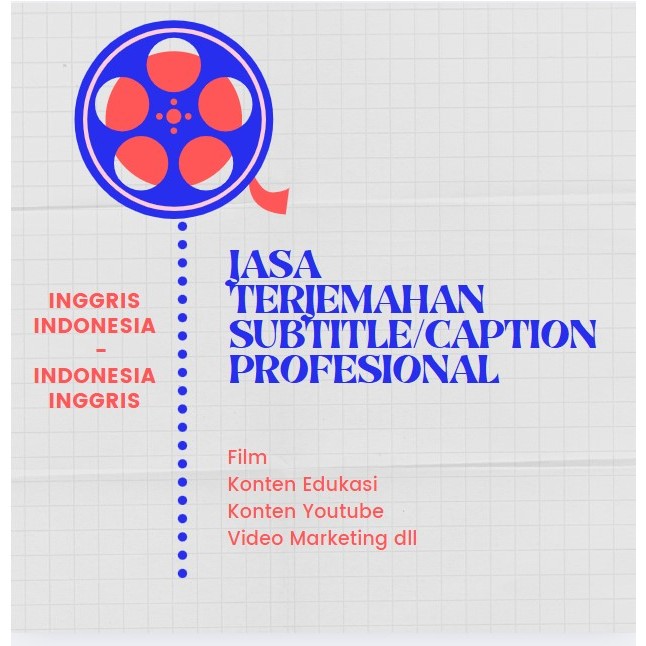 Jual Jasa Terjemahan Subtitle/ Caption Profesional Inggris-Indonesia ...