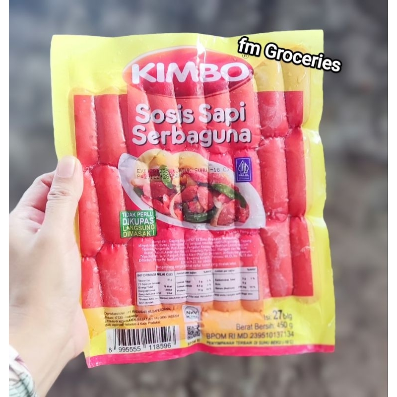 Jual Kimbo cocktail sosis serbaguna 450gr | Shopee Indonesia