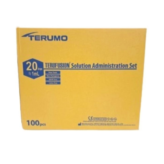 Jual Infus Set Dewasa Terumo / Infus Set Anak ISI 100 Selang Infus ...