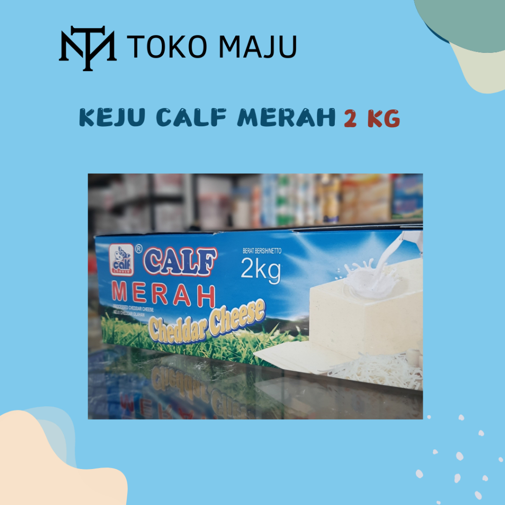 Jual Keju Calf Merah Cheddar 2 kg | Shopee Indonesia