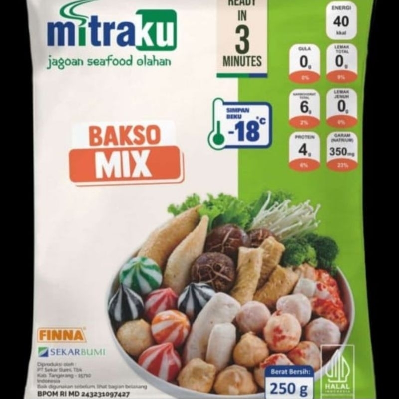 Jual Mitraku Bakso Mix 250g | Shopee Indonesia