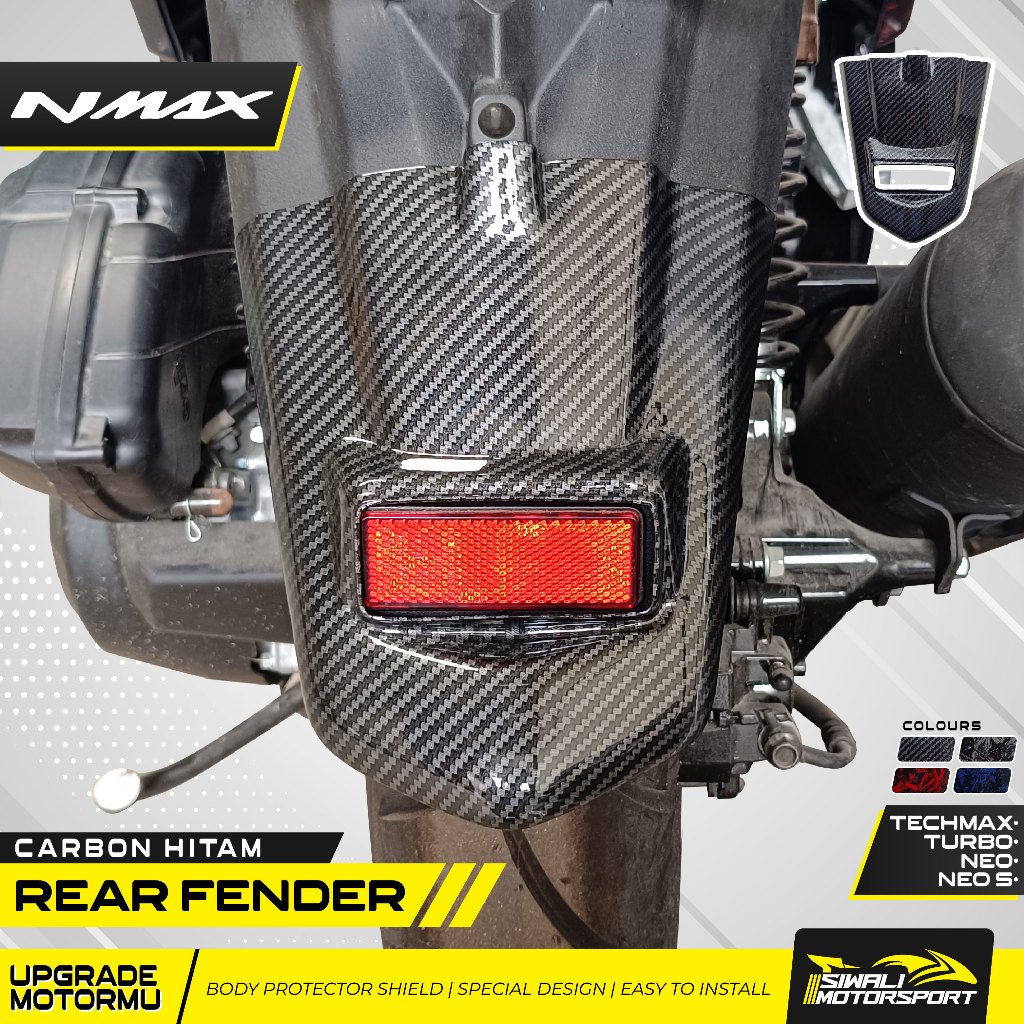 Jual Rear Fender Cover Nmax Turbo Techmax Turbo Neo S dan Nmax 155 ...