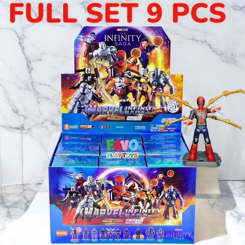 Jual BLOKEES Marvel Infinity Saga Series 02 The Amazing Miracle - FULL ...