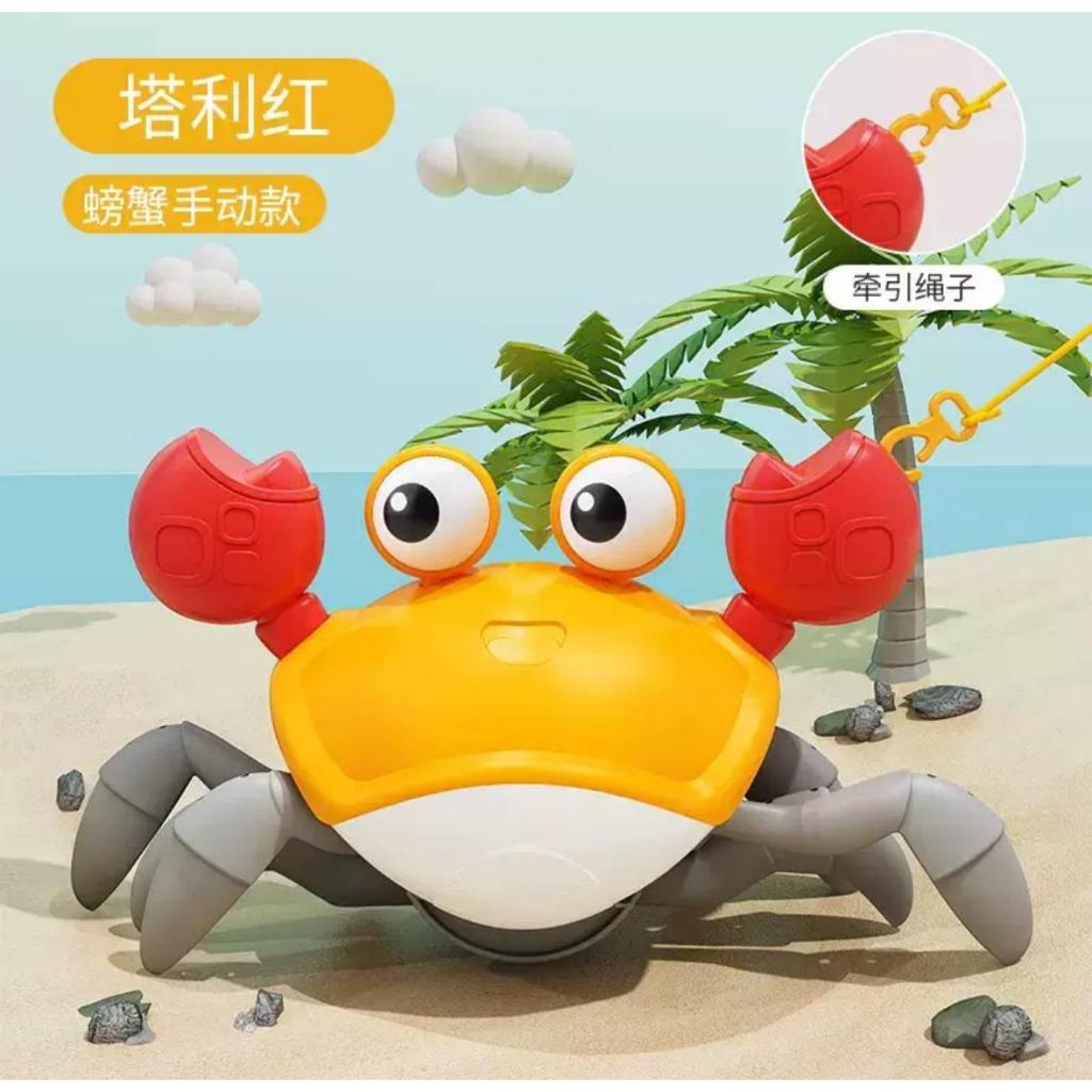 Jual Mainan Kepiting Tarik Tali / Rampant Crab / Mainan Kepiting Jalan ...
