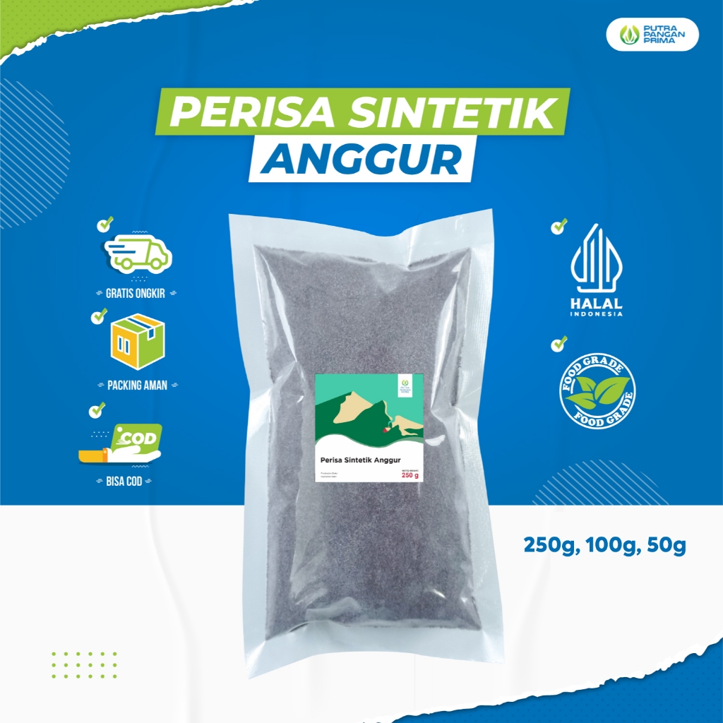 Jual Bubuk Perisa Sintetik Anggur Grape Flavour Powder 50gr 100gr 250gr ...