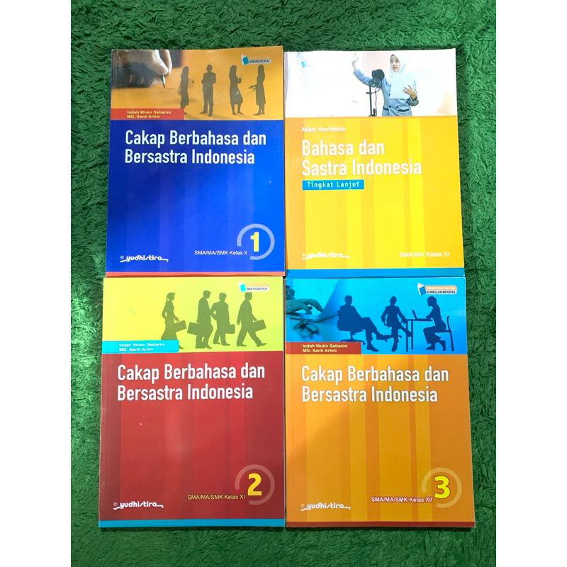 Jual ORIGINAL BUKU CAKAP BERBAHASA DAN BERSASTRA INDONESIA TINGKAT LANJUT KELAS 10 11 12 SMA/MA ...