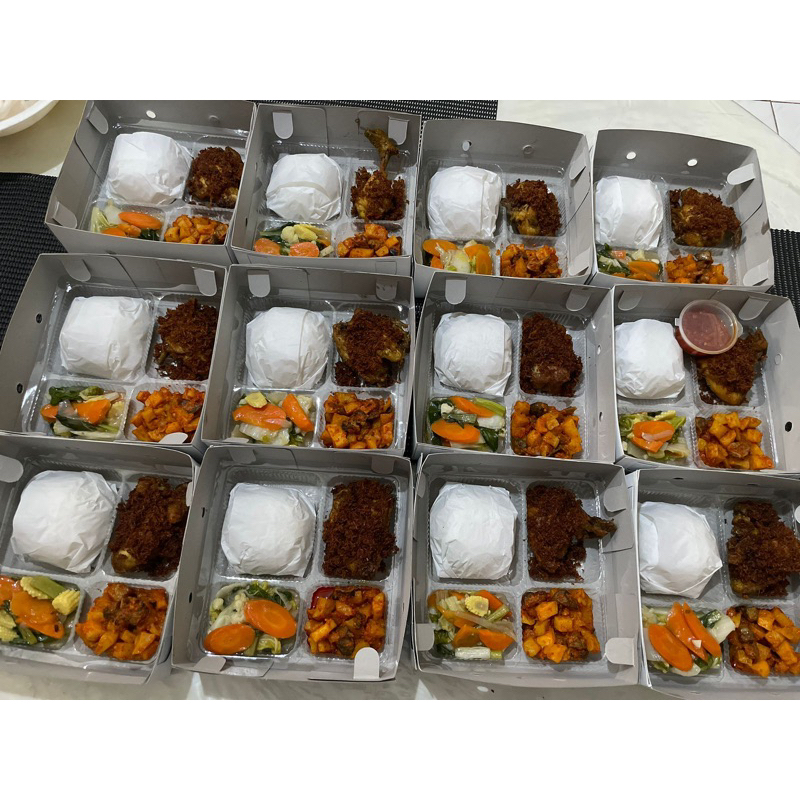 Jual nasi box ayam sayur | Shopee Indonesia