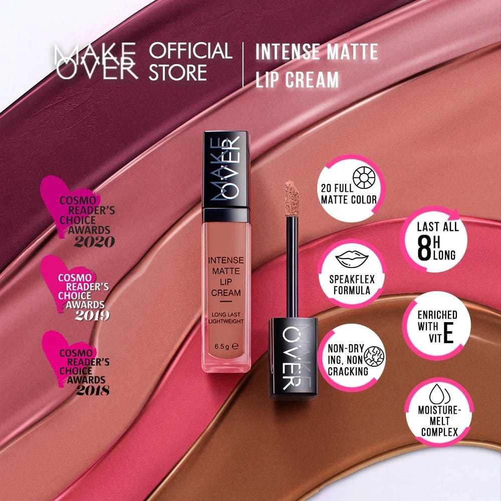 Jual MAKE OVER Intense Matte Lip Cream - Lipstick Lipcream tahan lama ...