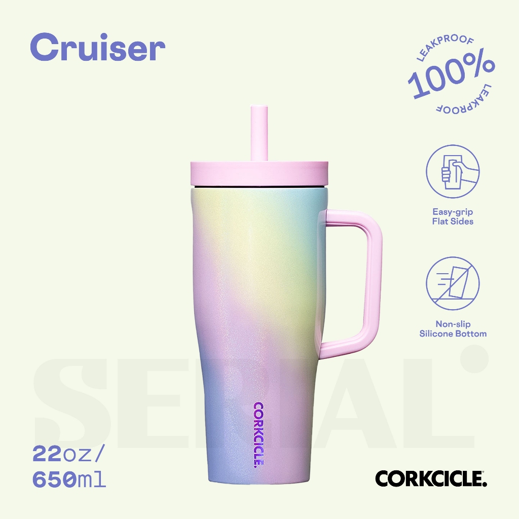 Jual CORKCICLE Leakproof Cruiser 22oz - Rainbow Unicorn | Shopee Indonesia