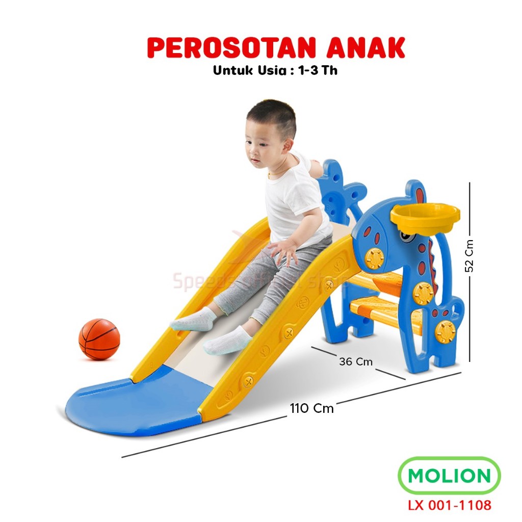Jual MOLION TOYS SNI Prosotan Anak Perosotan Mainan Anak Seluncuran ...