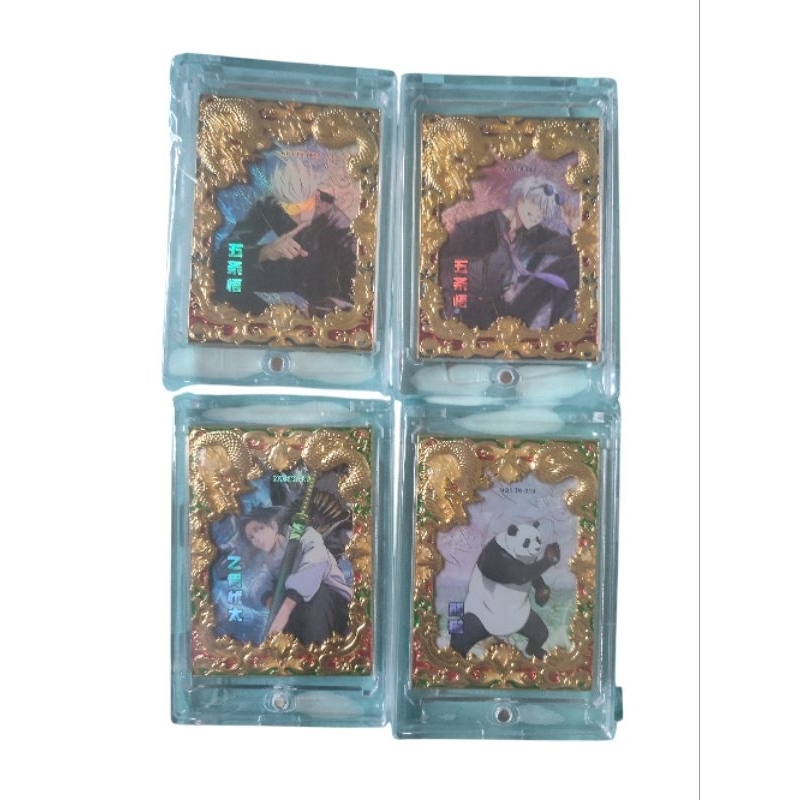 Jual Kartu Metal Frame Card Jujutsu Kaisen JJK Merchandise Koleksi Gojo ...