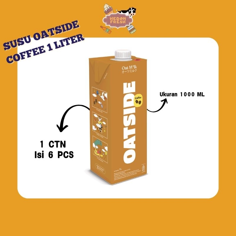 Jual Oatside Oatmilk Coffee 1 Liter (1 Pcs) | Shopee Indonesia