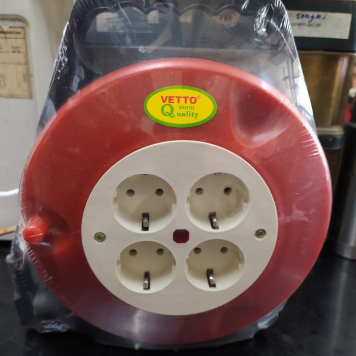 Jual Roll Kabel Vetto SNI Panjang 10 Meter - Maksimum 1600 Watt - Kabel ...