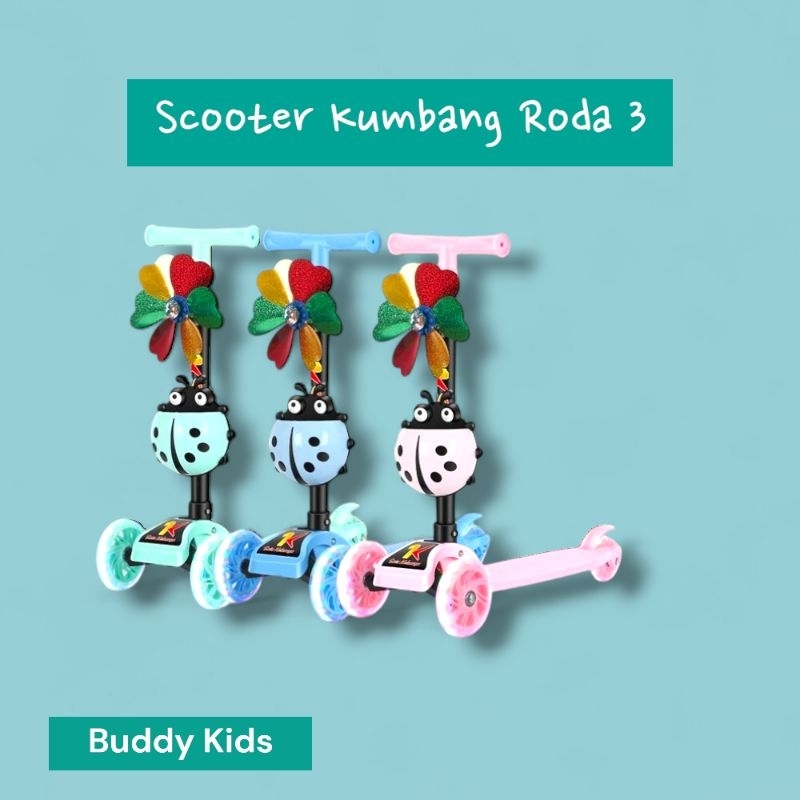 Jual SKM0095/Mainan Otopet Scooter Anak Otoped Kumbang Skuter Anak Roda ...