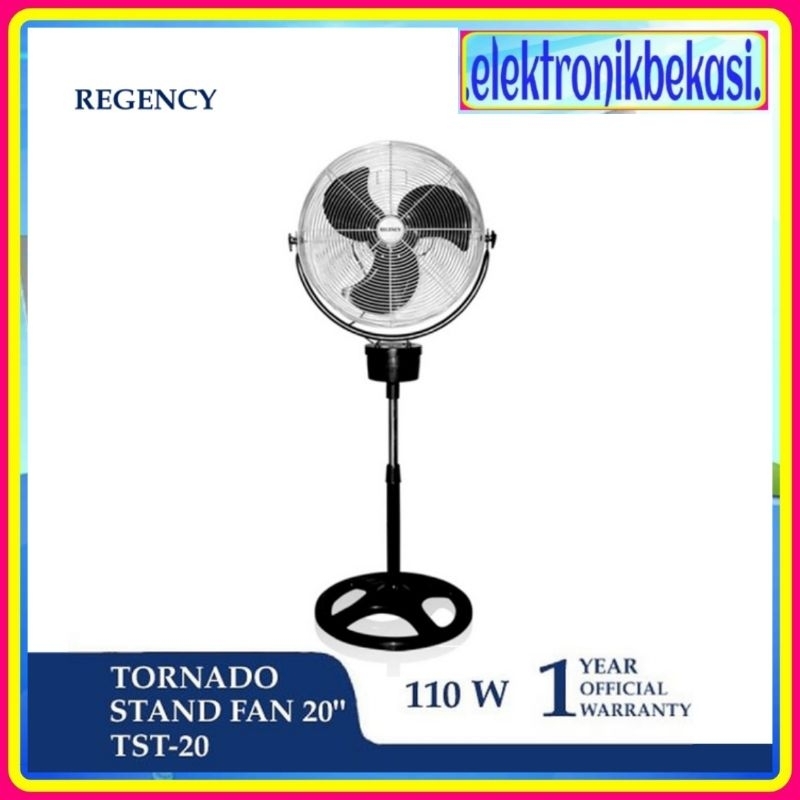 Jual TORNADO STAND FAN REGENCY TST20 / KIPAS ANGIN REGENCY TORNADO ...