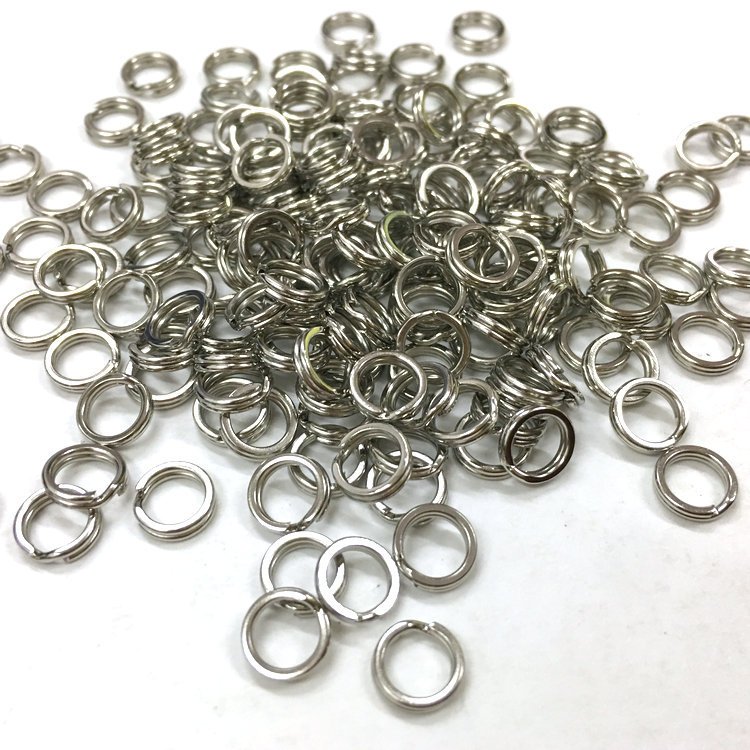 Jual SPLIT RING PIPIH STAINLESS STEEL 201 SPLIT RING 201 100PCS TAHAN KARAT KUAT SPLIT RING ...