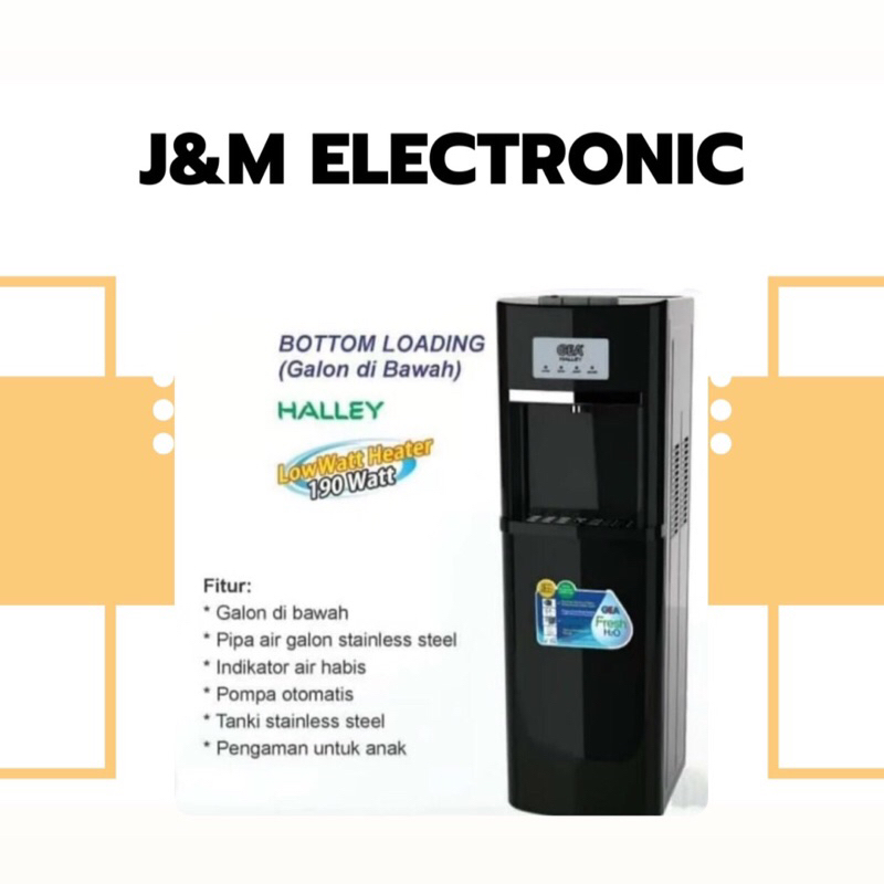 Jual dispenser gea halley galon bawah Dispenser gea tinggi galon bawah ...