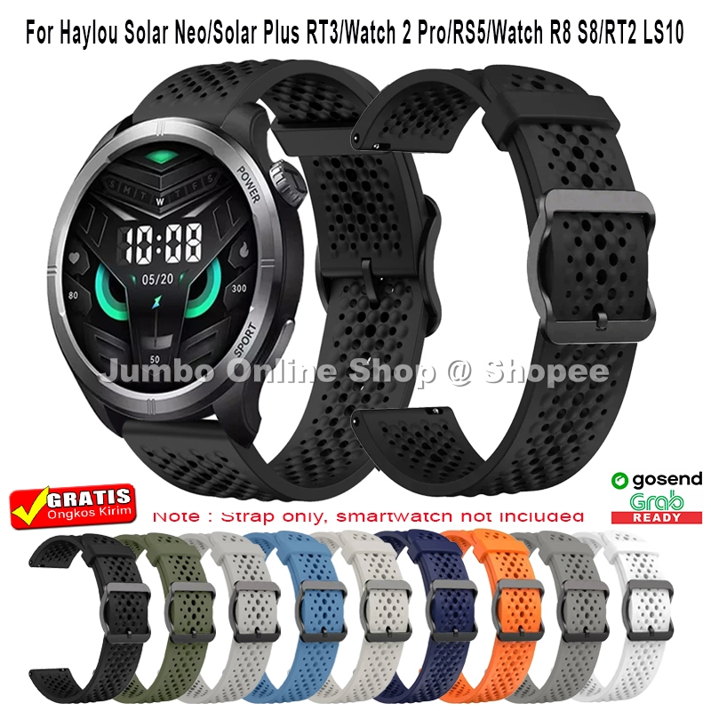 Jual Strap Tali Jam For Haylou Solar Neo/Solar Plus RT3/Watch 2 Pro/RS5 ...