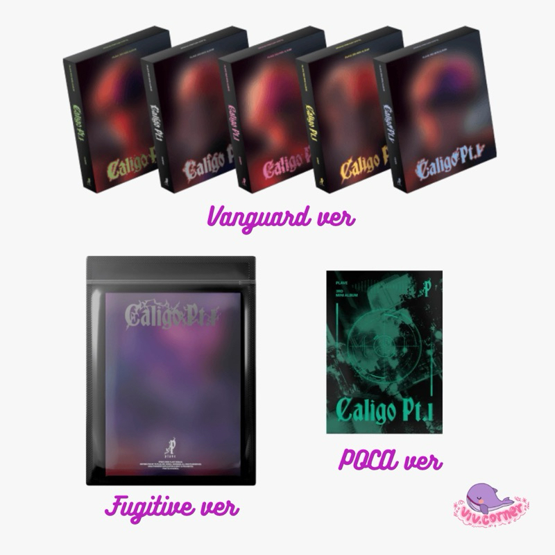 Jual PLAVE Caligo pt 1 - Fugitive ver, Vanguard ver, POCA ver - Yejun ...