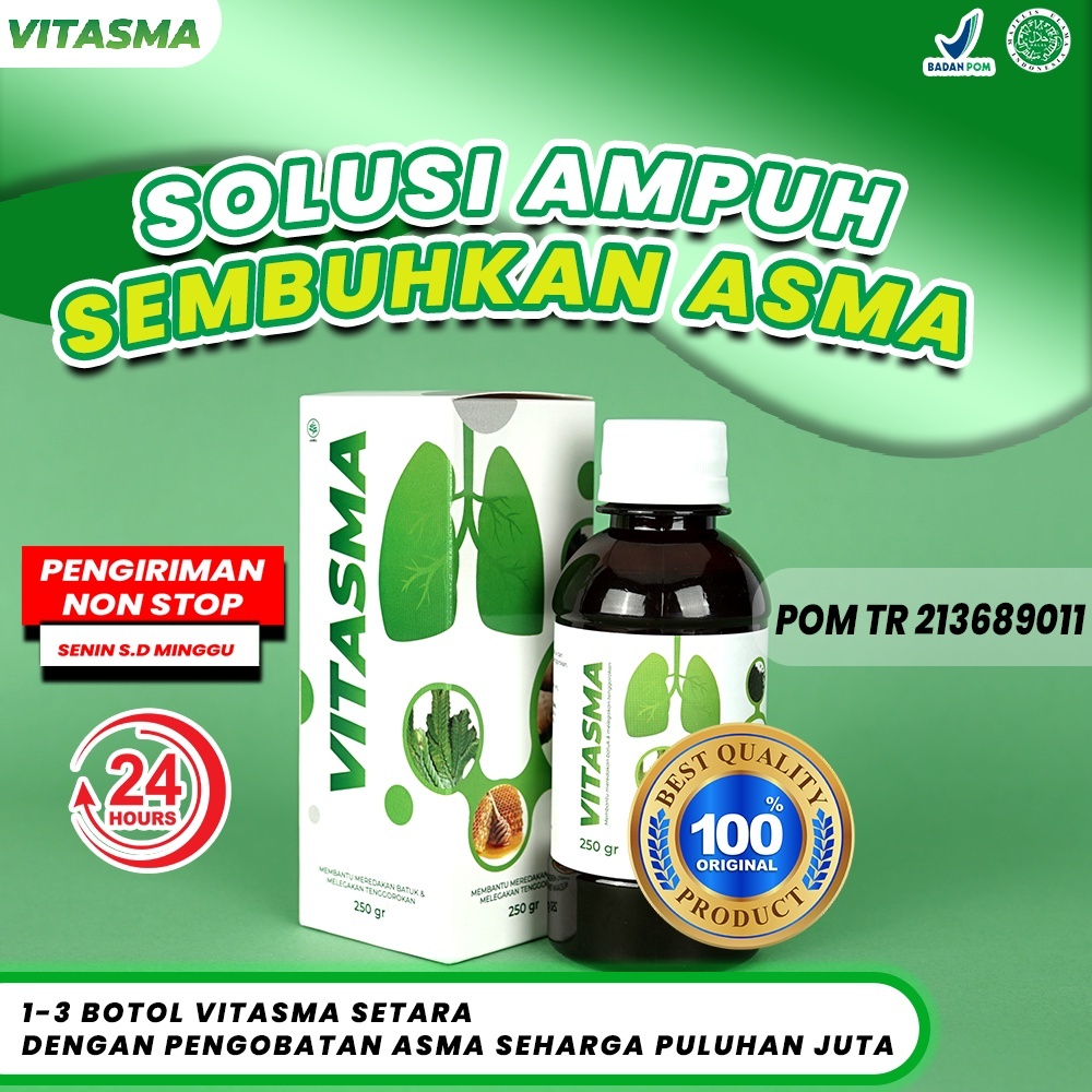 Jual VITASMA - Madu Asma Herbal Atasi Masalah Asma TBC Paru Paru ...