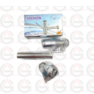 Jual SIfon Besi Lurus / Sifon Wastafle Botol Trap / Pipa Pembuangan ...