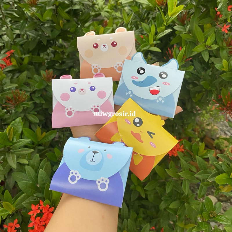 Jual Amplop Animal Cute Aesthetic Lipat 1 kali - Amplop Lebaran 2025 ...