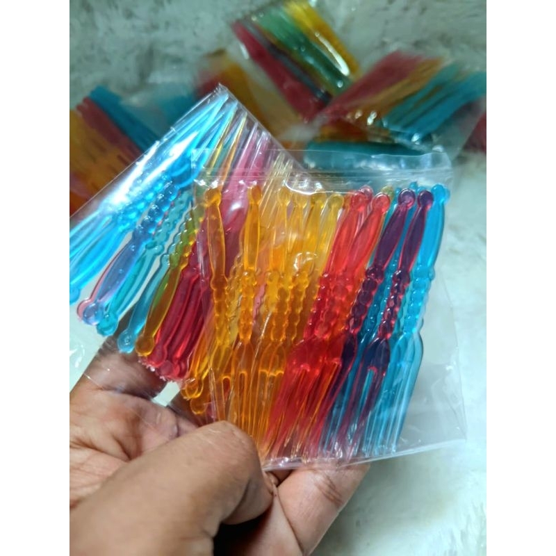 Jual garfu kue, garfu agar-agar, garfu buah,garfu makanan | Shopee ...