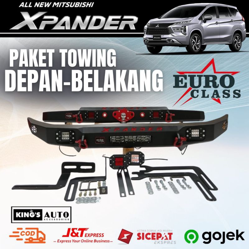 Jual Paket Tanduk Depan Towing Belakang Besi Pengaman Bumper Depan ...