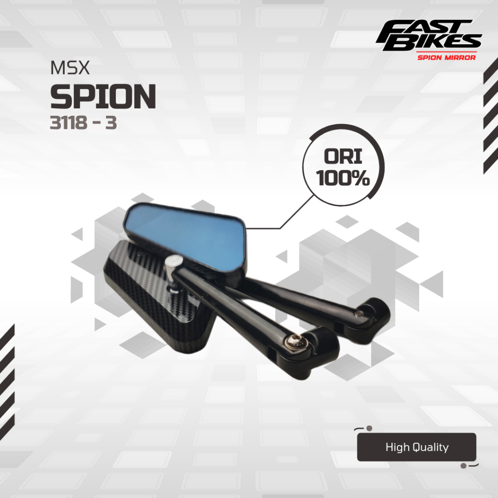 Jual MSX Spion Sirkuit Kaca Biru Full CNC Variasi Universal Yamaha ...