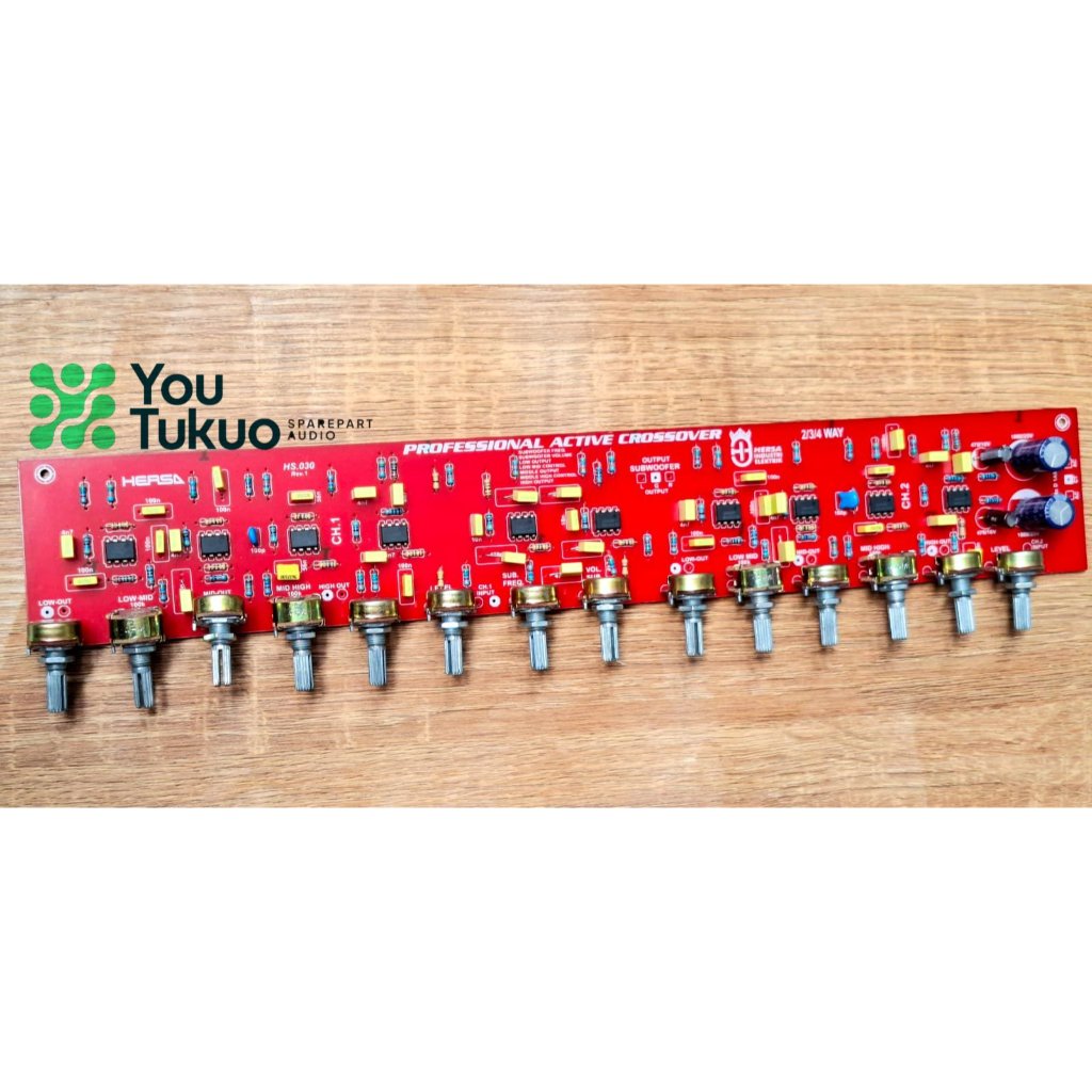 Jual KIT CROSSOVER AKTIF 4 WAY STEREO SUBWOOFER full MKM | Shopee Indonesia