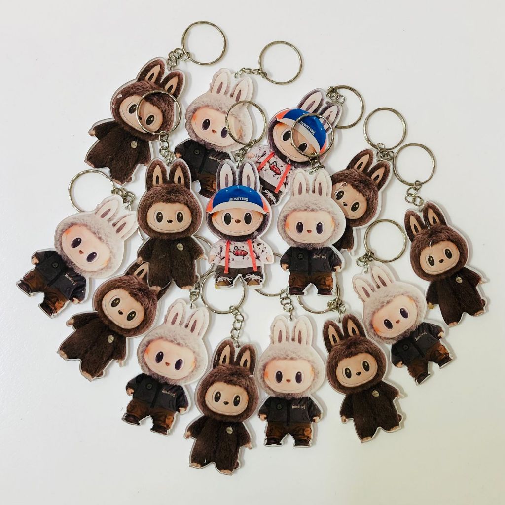 Jual Gantungan kunci motif labubu,ganci labubu | Shopee Indonesia