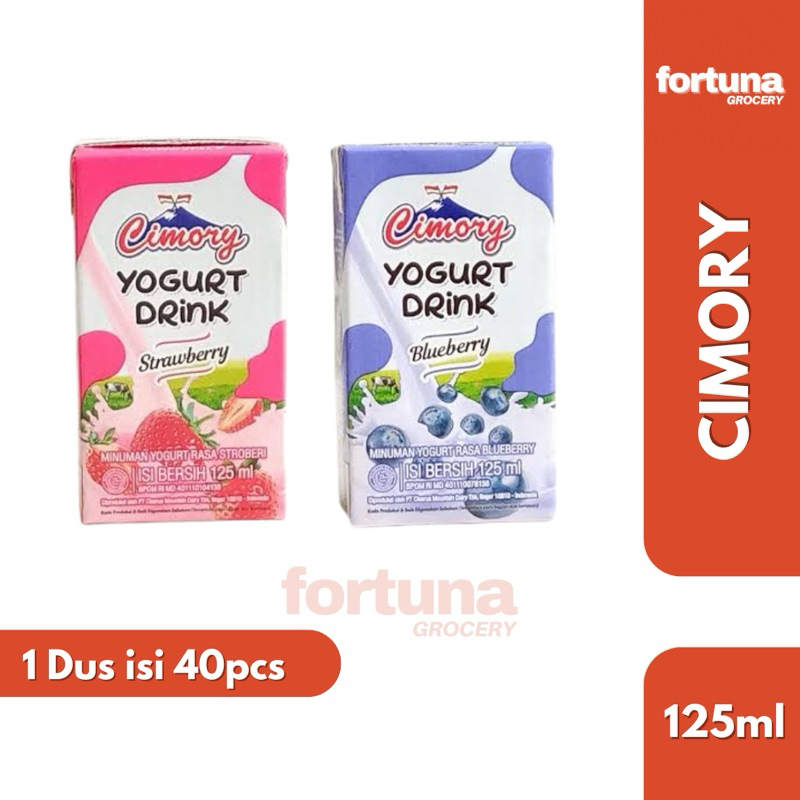 Jual [DUS] Cimory Yogurt Drink 125ml (1 Dus Isi 40 Pcs) | Shopee Indonesia