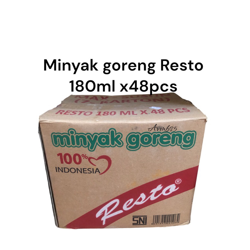 Jual Minyak goreng Resto 180ml | Minyak goreng Fetta | Minyak goreng ...