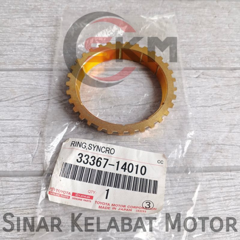 Jual RING SINKRONIS TOYOTA INNOVA BENSIN ORIGINAL 33367-14010 | Shopee ...