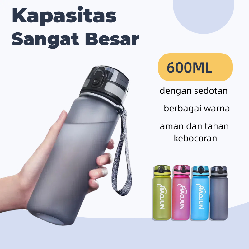 Jual Botol Minum Sport 600 ML Botol Air Minum Plastic Dove Olahraga ...
