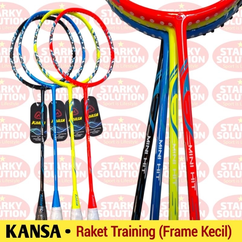 Jual Raket Training KANSA MINI HIT Frame Kecil Badminton Bulutangkis ...
