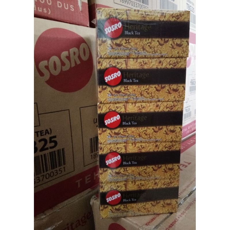 Jual SOSRO CELUP HERITAGE BLACK TEA | Shopee Indonesia