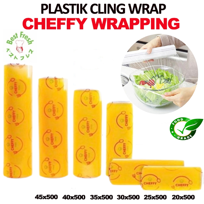 Jual Plastik Wrapping Cling | PLASTIK MAKANAN I FOOD WRAPPING | CHEFFY ...