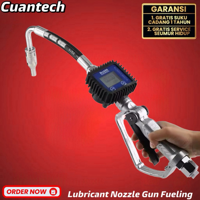 Jual Digital Fuel Oil Lubricant Nozzle Gun Fueling Nozzle with Flow ...