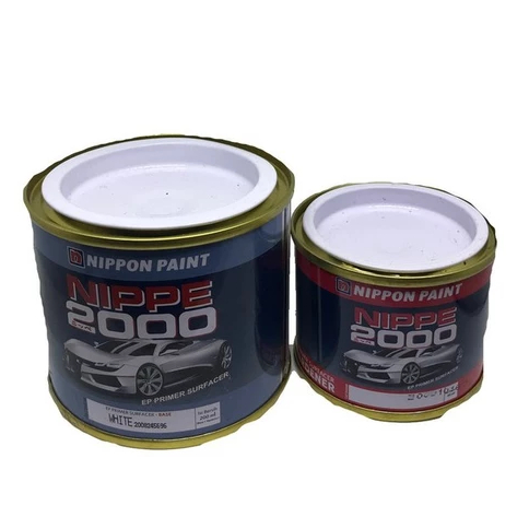 Jual Nippe 2000 Epoxy Primer Surfacer Abu-Abu- Cat Dasar Mobil 200 ml ...
