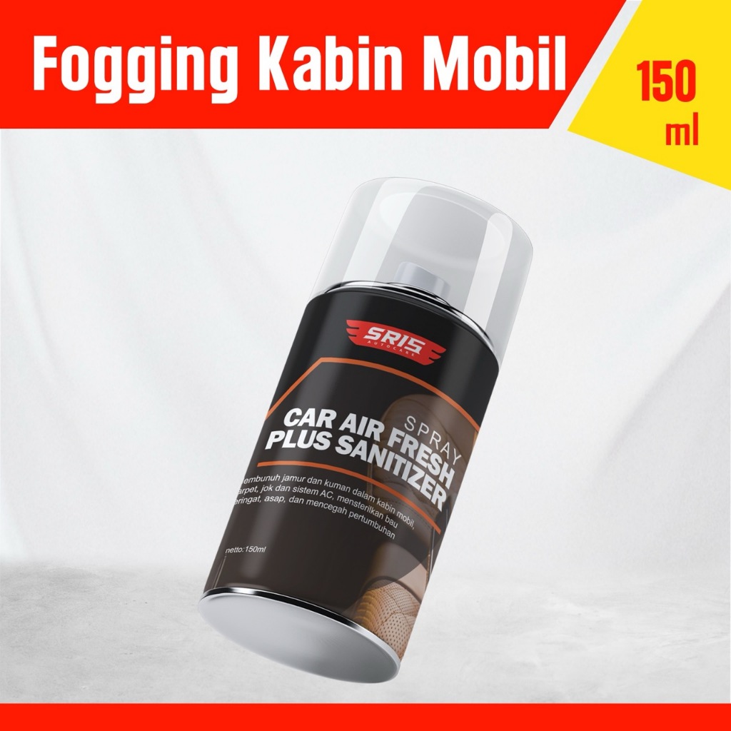 Jual SR15 Car Air Fresh Fogging Mobil 150ml Disinfectant Kabin Mobil ...