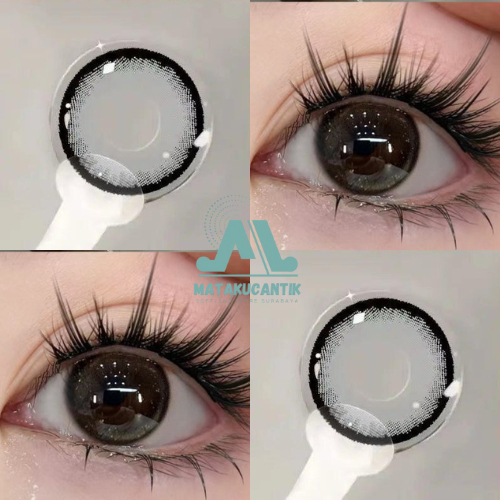 Jual LV3 Softlens Lingkaran Hitam Unik / Hitam Hanya Pinggirannya Saja ...